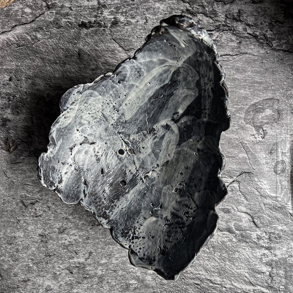 Shakkan | El Yapımı Dokulu Seramik Bonsai Saksısı | İYU SERAMİK